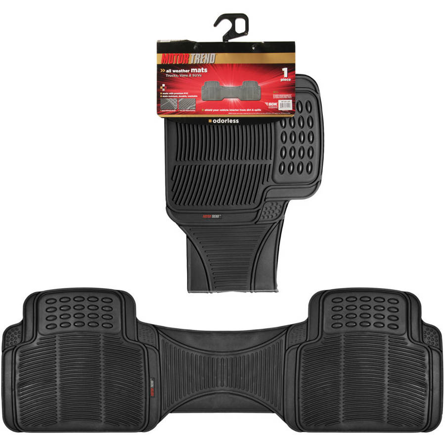 Motor Trend Heavy Duty 3-Piece Rubber Mats-MT-883-BK - MyParts Nigeria