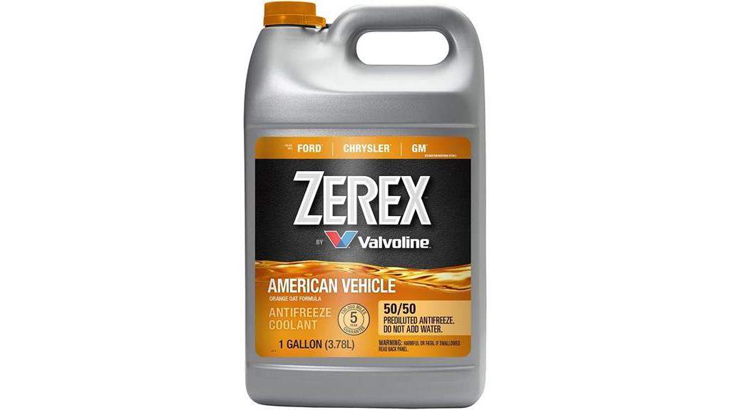 Zerex Orange Prediluted Coolant for Ford, GM, Chrysler - MyParts Nigeria