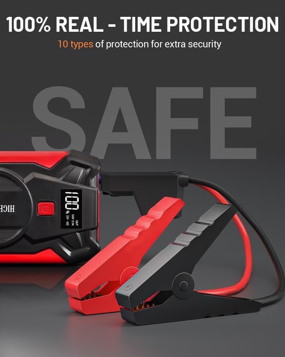 High Power Multi Function Car Battery Jump Starter - MyParts Nigeria